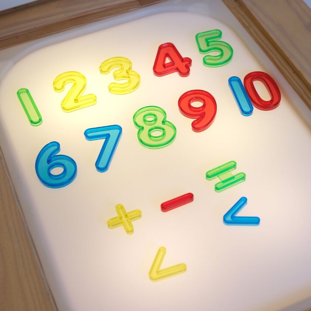 14pc Translucent Light Table Numbers – VIPrintStudio